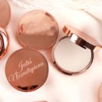 Lusterko z balsamem do ust Okrągłe Rose Gold ŚwistakPakuje.pl